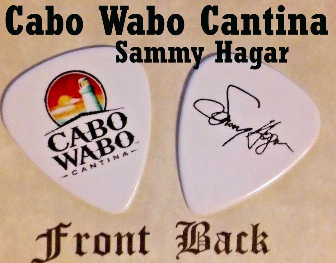 Sammy Hagar Classic Rock Band Signature Guitar Pick (bg C16) - Etsy