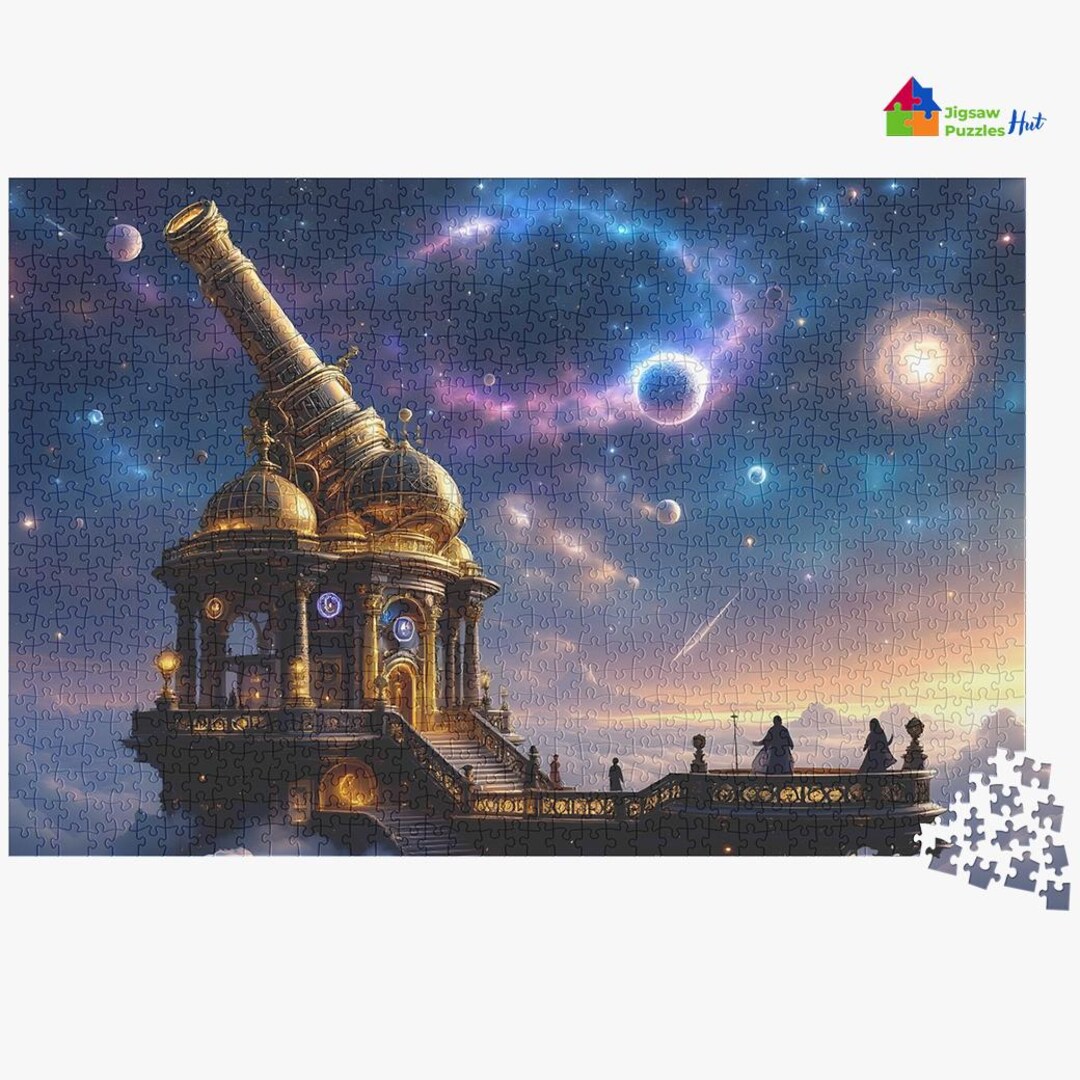 Mystical Space Observatory Jigsaw Puzzle - 1000 Piece Jigsaw Puzzle for ...
