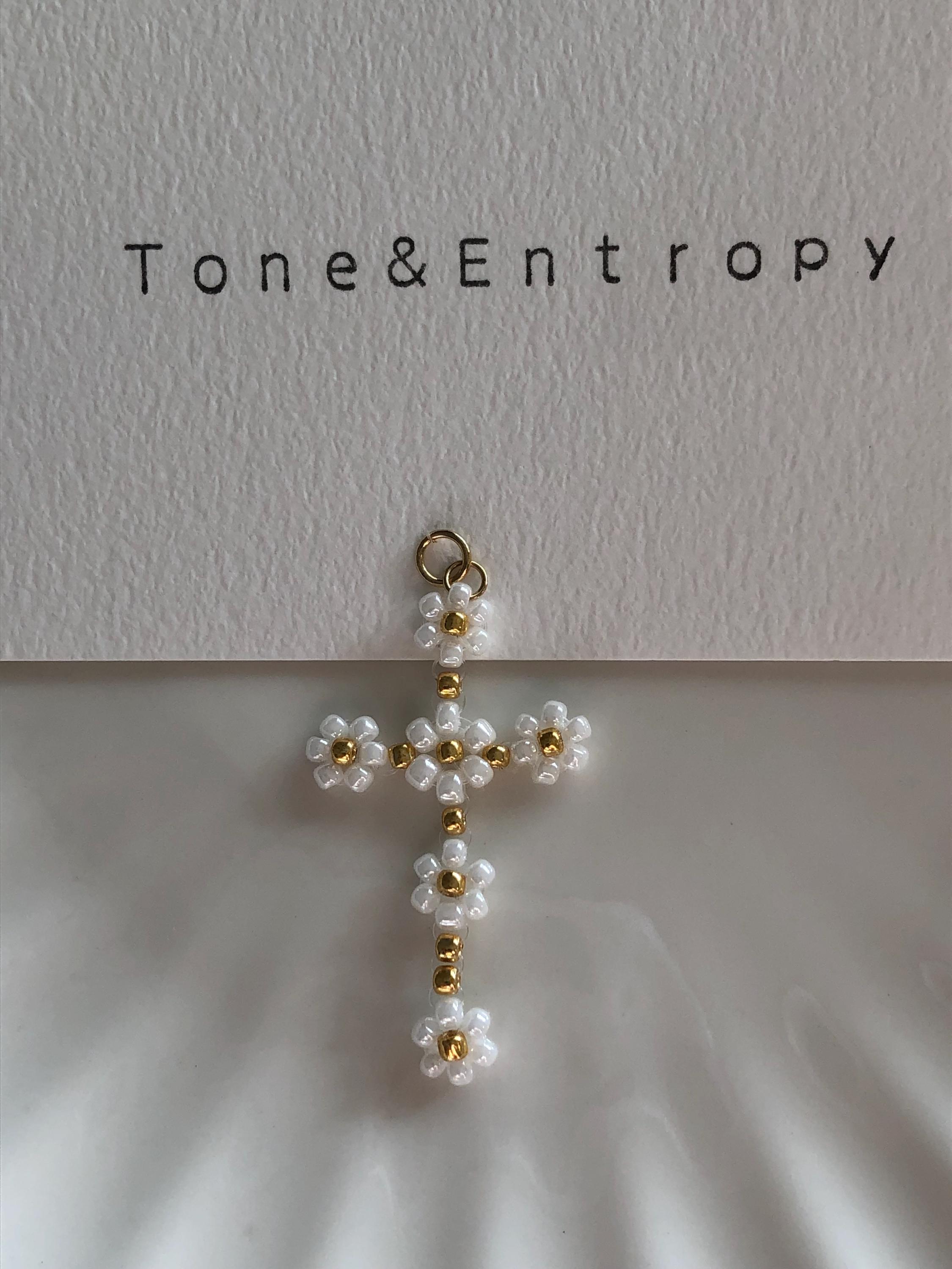 Cross Charm for Your Necklace or Bracelet Beaded Cross | 3 Sizes - Etsy