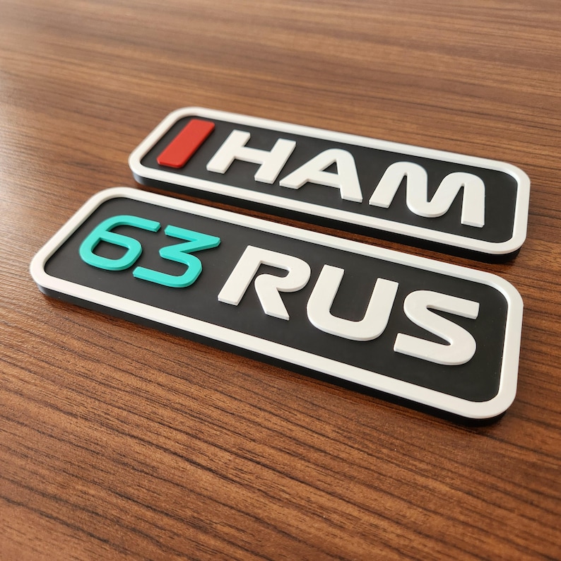 Personalized F1 Style Name Plate, Custom Racing Decor, Formula One ...