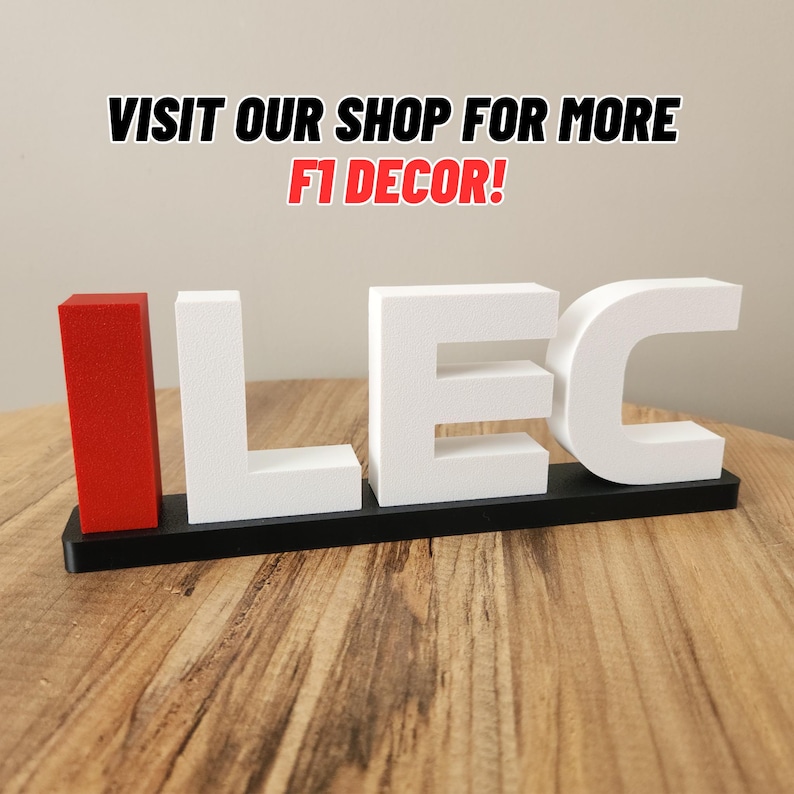 Personalized F1 Driver Name Sign: Formula 1 Wall Decor, Racing ...