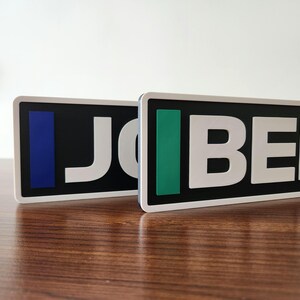 Custom F1 Driver Name Sign, Personalized Formula 1 Decor, Racing ...