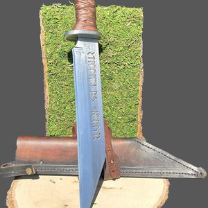 Viking Style Long Knife. - Etsy