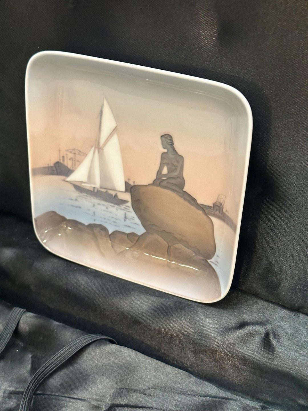 Bing & Grondahl Little Mermaid Porcelain Plate 5 Denmark. Vintage 1970 ...