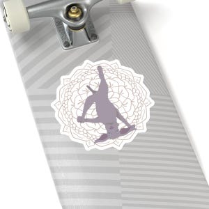 Yoga Dog Animal Sticker - Etsy