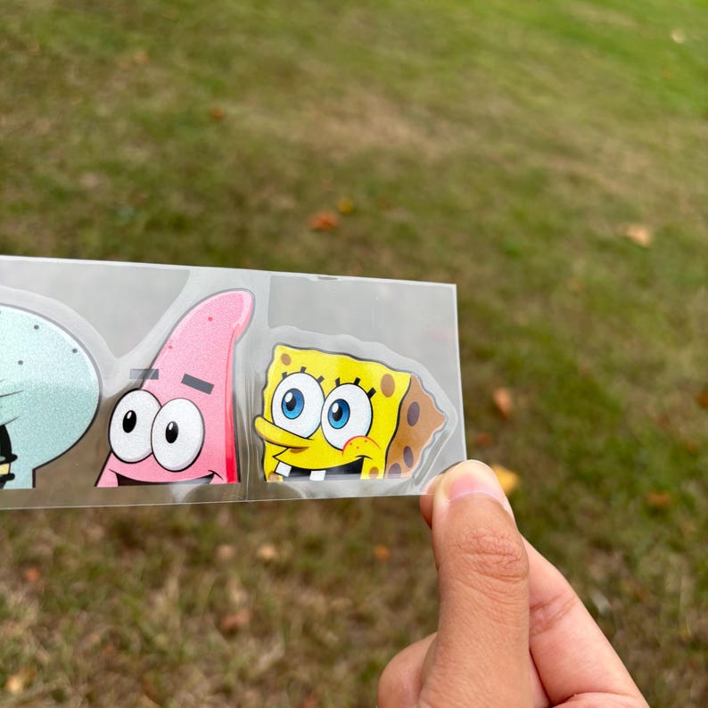 Spongebob Sticker Set | Squidward, Patrick, Spongebob | Waterproof ...
