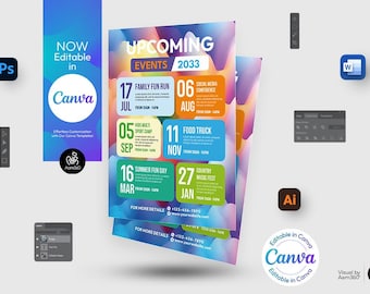 Canva Editable Golf Tournament Flyer Template | Sports Template ...