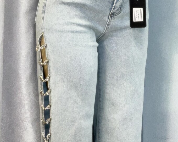 Gemstone Jeans - Etsy