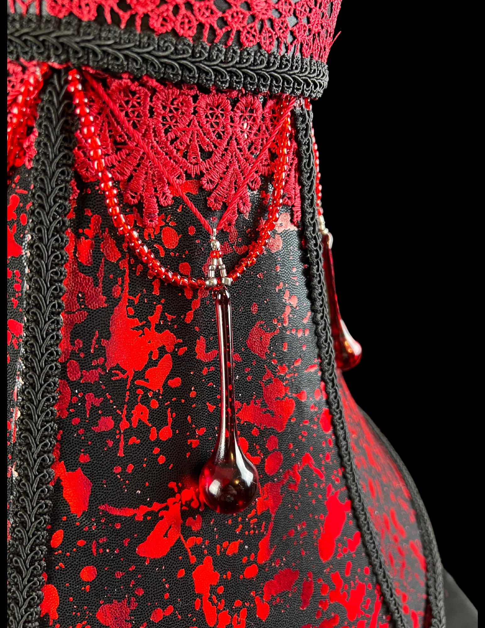 Gothic Vampiric Victorian Blooddrop Lampshade Elegance - Etsy