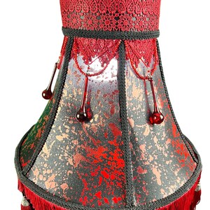 Gothic Vampiric Victorian Blooddrop Lampshade Elegance - Etsy