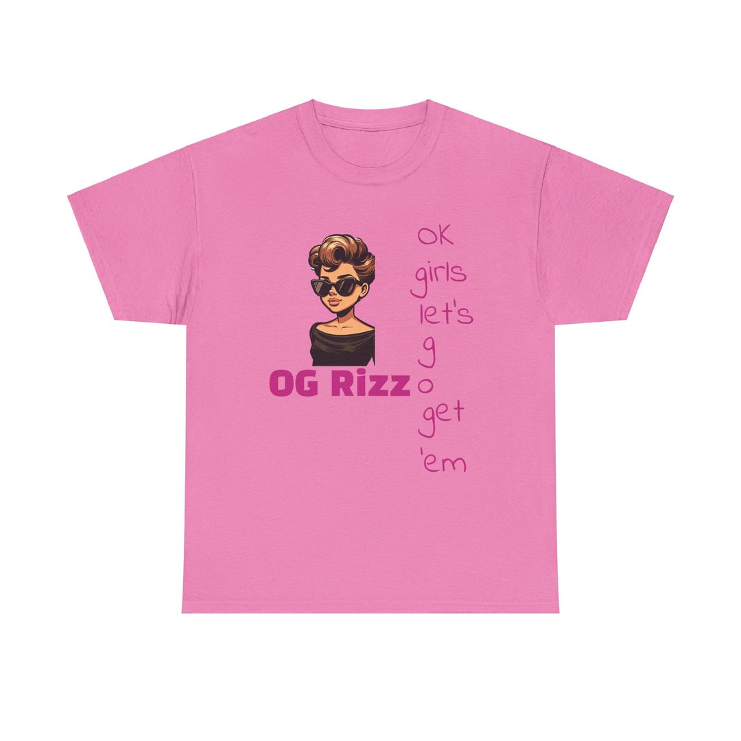 OG Rizz Shirt original Rizz, Rizzo, Grease, Pink Lady - Etsy
