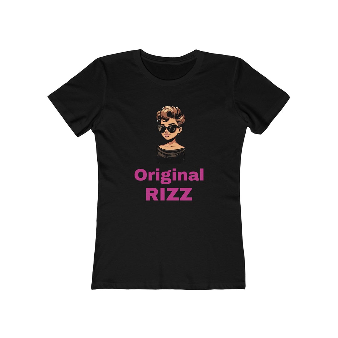 Original Rizz Boyfriend Tee for Women rizz, Rizzo, Grease, Original ...