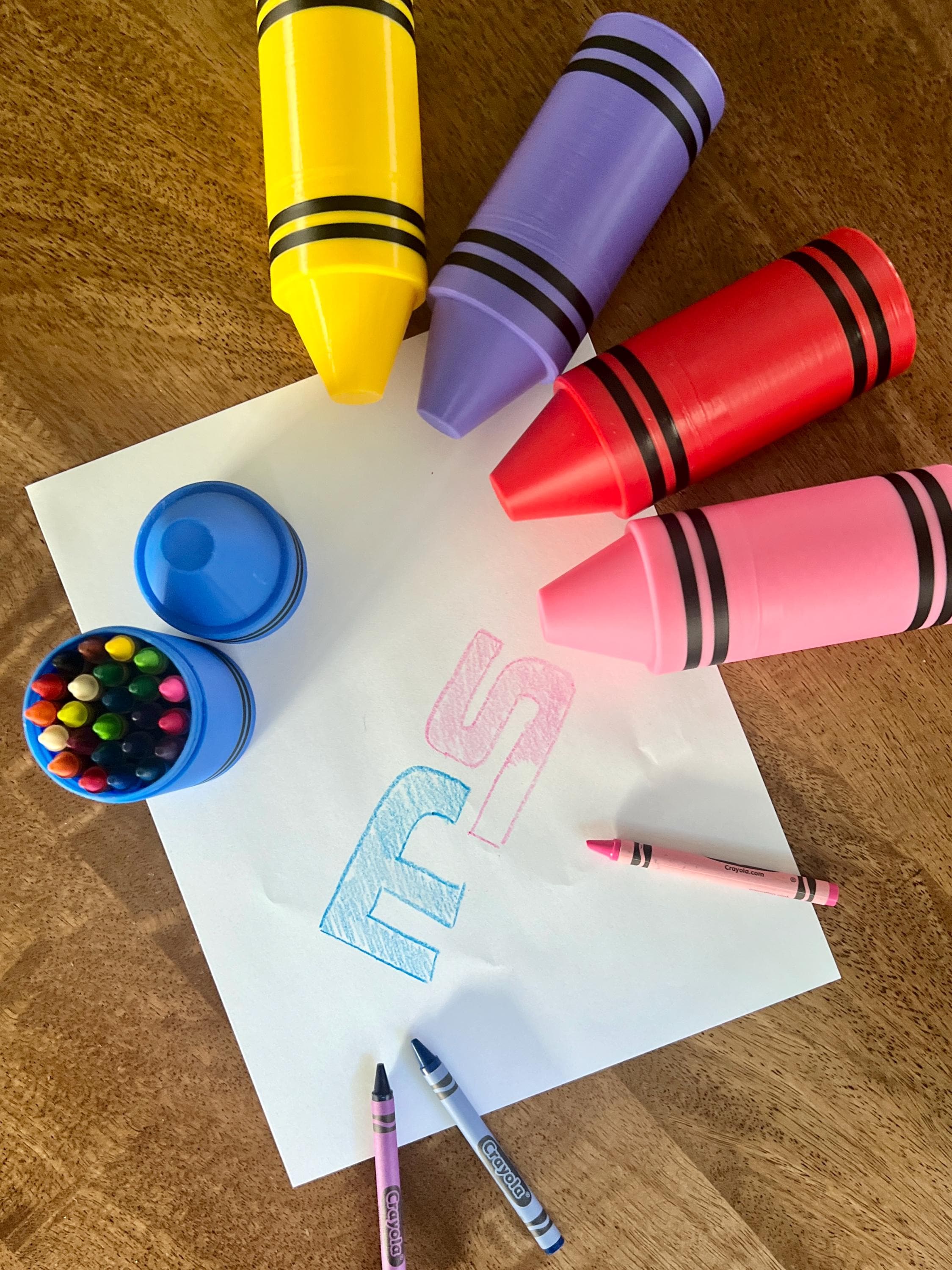 Crayon Container Case Box - Classroom Organization - Back to School ...