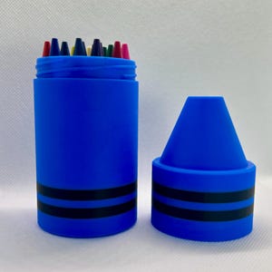 Crayon Container Case Box - Classroom Organization - Back to School ...