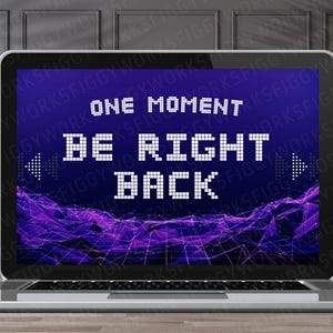 Purple White Modern, 4 Animated, 4 Static, High Quality, Waiting ...