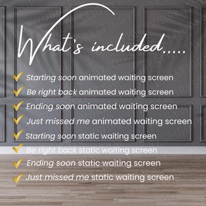 Purple White Modern, 4 Animated, 4 Static, High Quality, Waiting ...