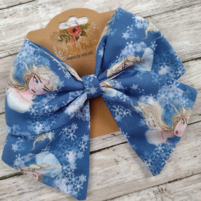 Frozen Hair Bows - Etsy