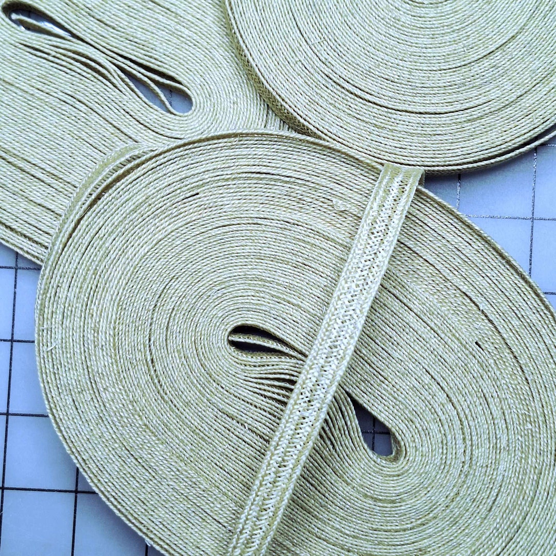 Glass Green Hemp Plait Straw Millinery Braid, 20 Yard Roll - Etsy
