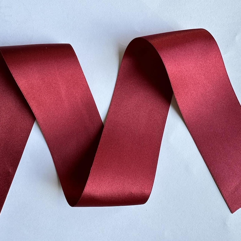 Maroon Ribbons - Etsy