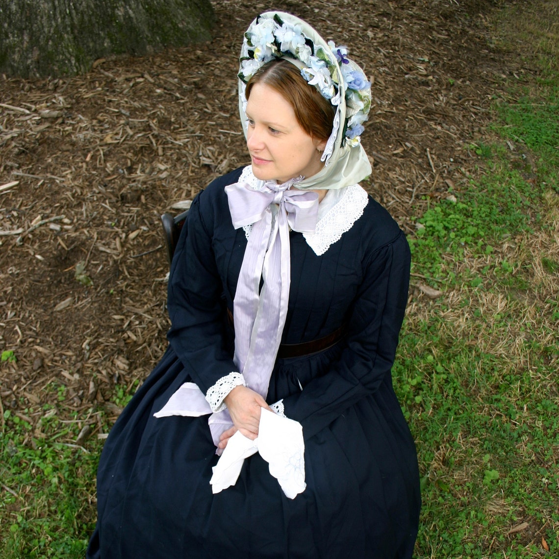 The Eliza Coretta American Civil War Era Bonnet Pattern - Etsy