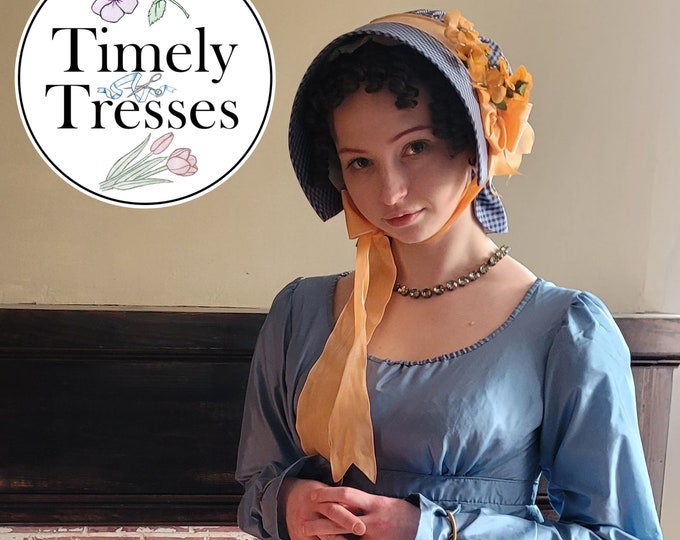 Jane Regency Bonnet - Etsy