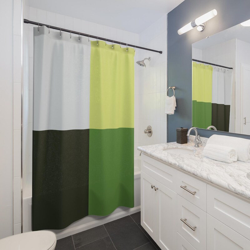 Colorblock Curtains - Etsy