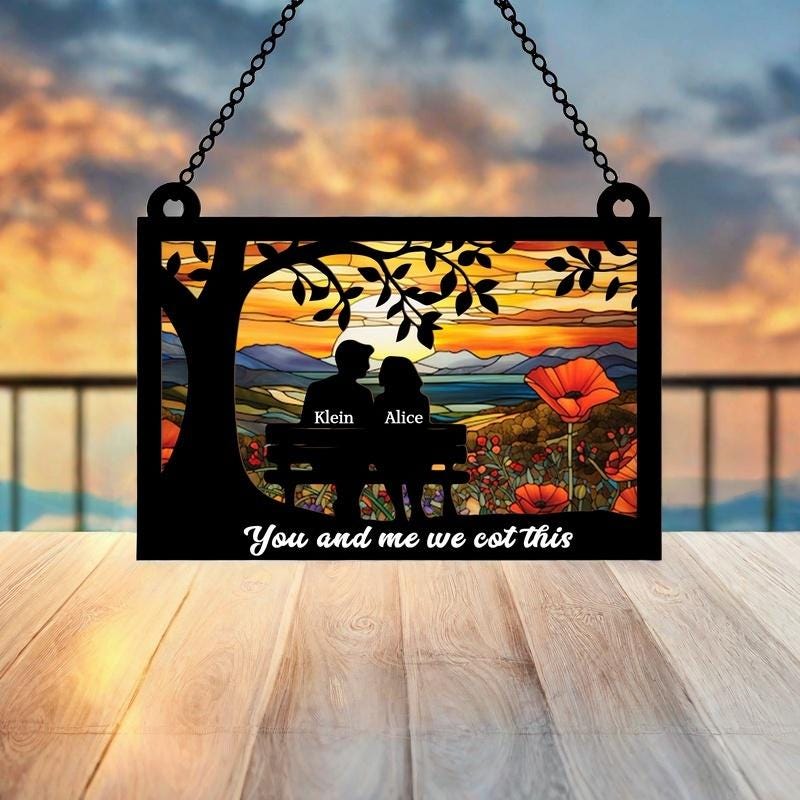Custom Suncatcher - Etsy