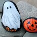 Halloween Ghost Painted Rock, Boo Hand Painted Rock, Halloween ...