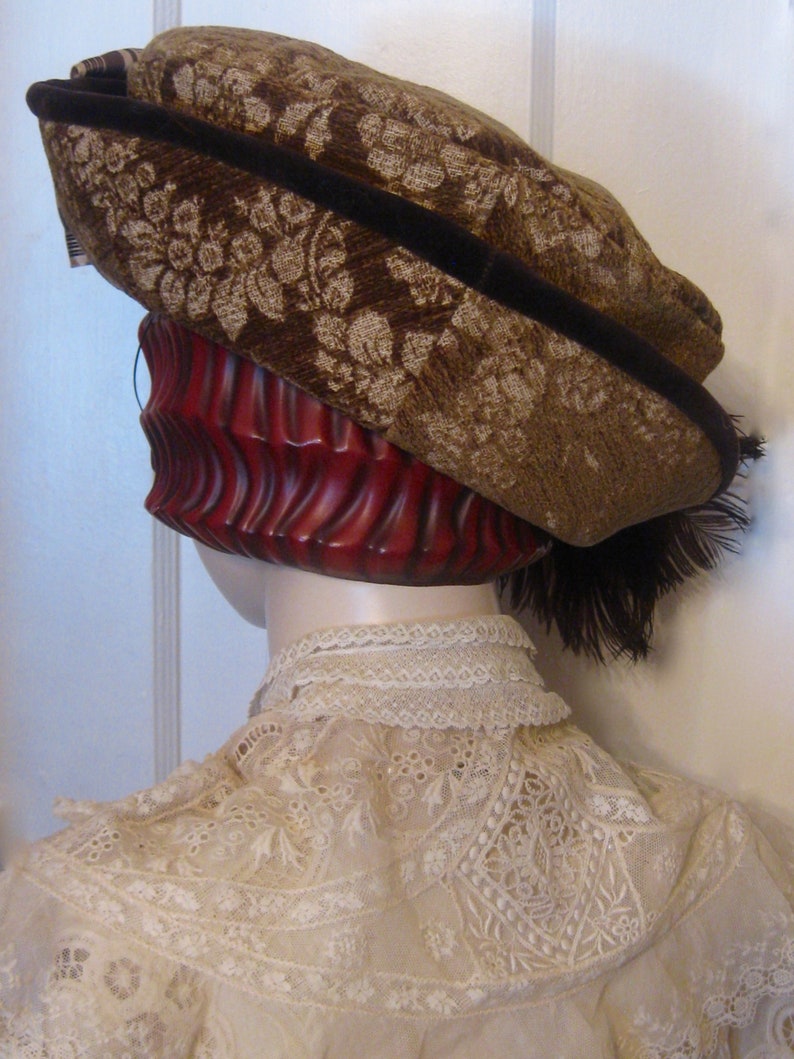 Edwardian Brimmed Toque Hat | Etsy