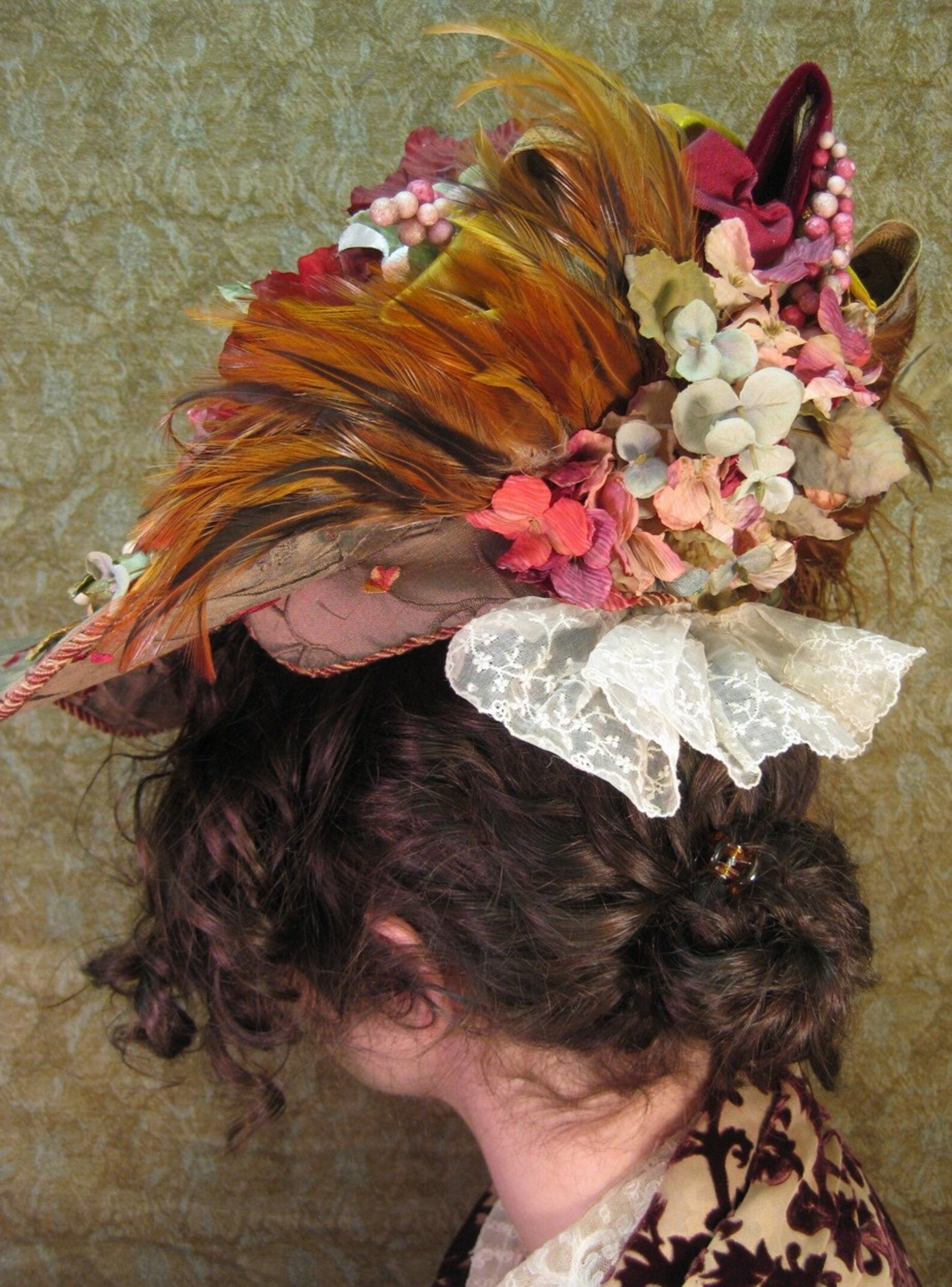 Late Victorian Pinchback Hat - Etsy