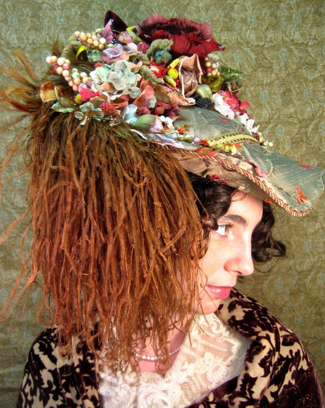 Late Victorian Pinchback Hat - Etsy