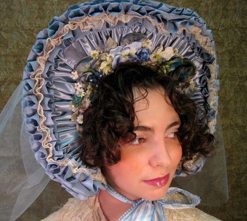 French Bibi Bonnet/1830's - Etsy