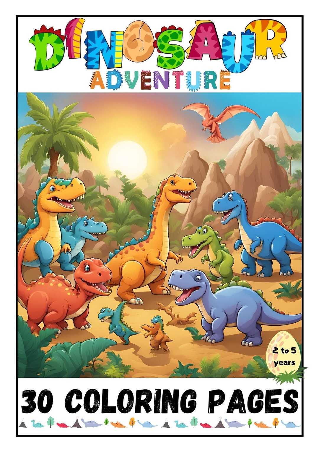 Dinosaur Coloring Pages, Printable Dinosaur Activity, Kids, Creative ...