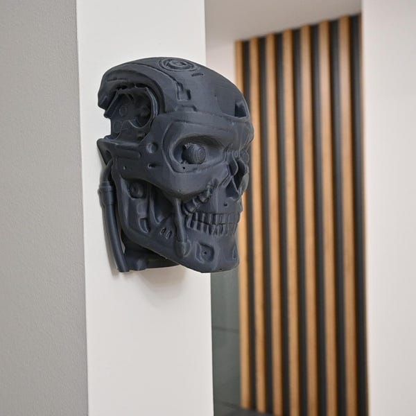 Terminator Skull - Etsy