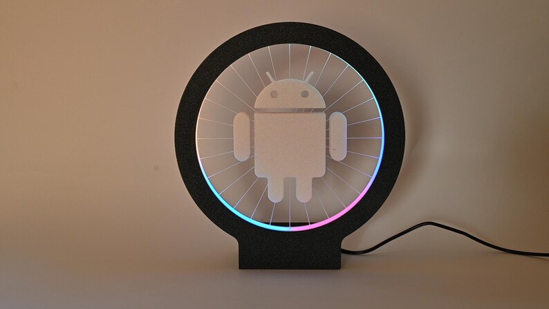 Android Logo LED Desk Lamp – Bring Futuristic Lighting to Your Space ...