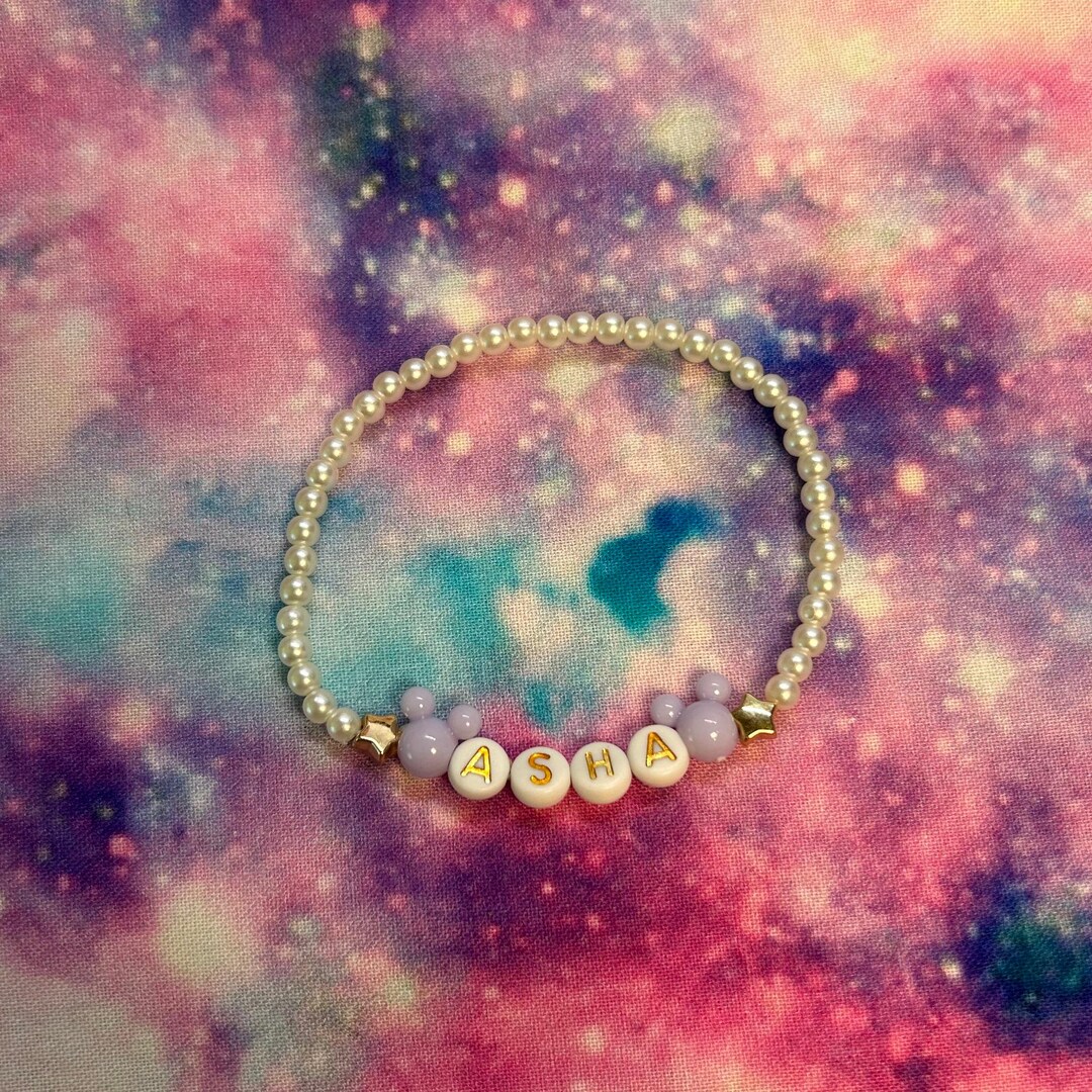 Asha Stretch Beaded Bracelet - Etsy