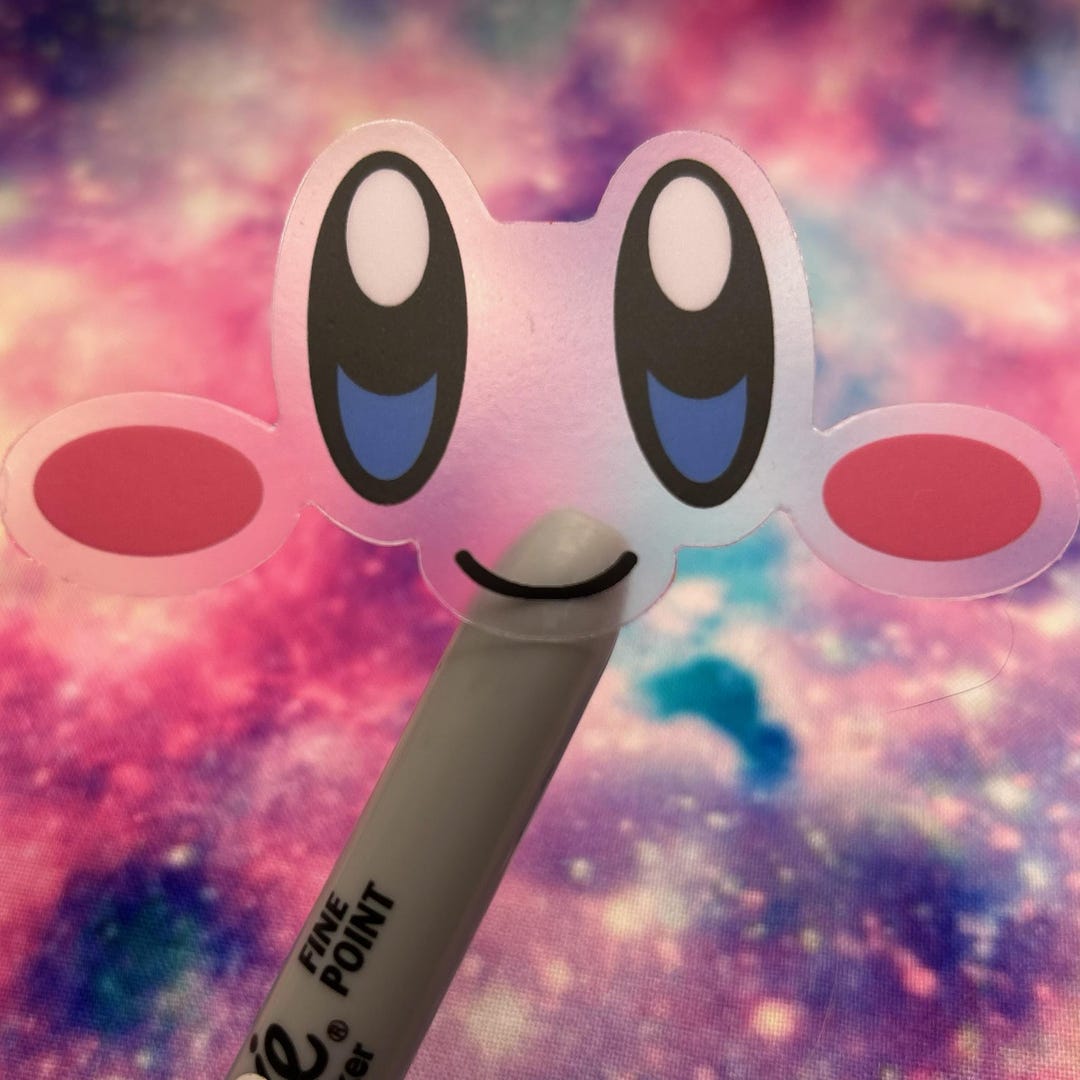 Poyo Face Clear Sticker - Etsy