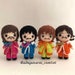 The Beatles Crochet Doll Pattern: Amigurumi Band Set (PDF Pattern) - Etsy