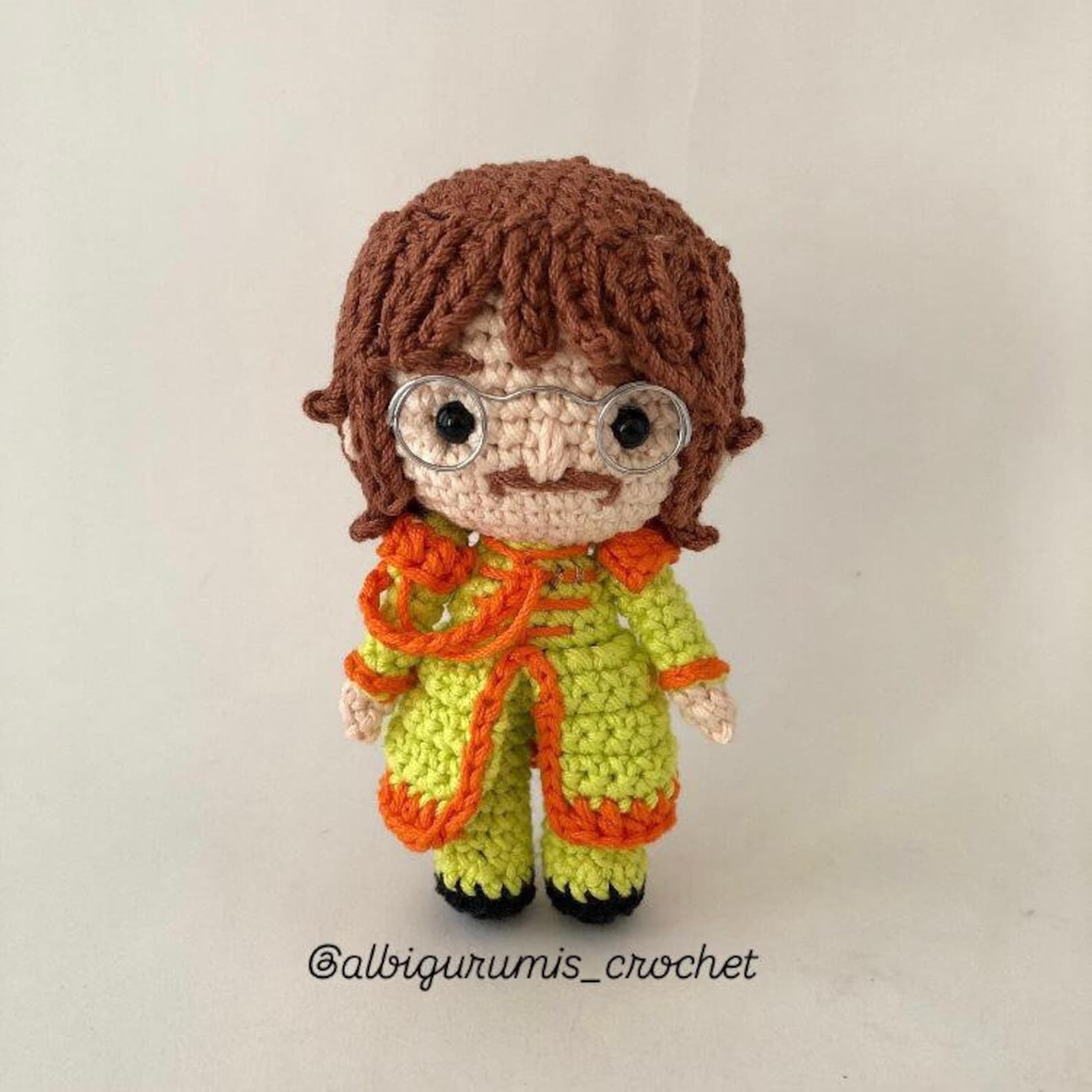 The Beatles Crochet Doll Pattern: Amigurumi Band Set (PDF Pattern) - Etsy