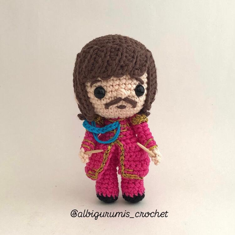 The Beatles Crochet Doll Pattern: Amigurumi Band Set (PDF Pattern) - Etsy