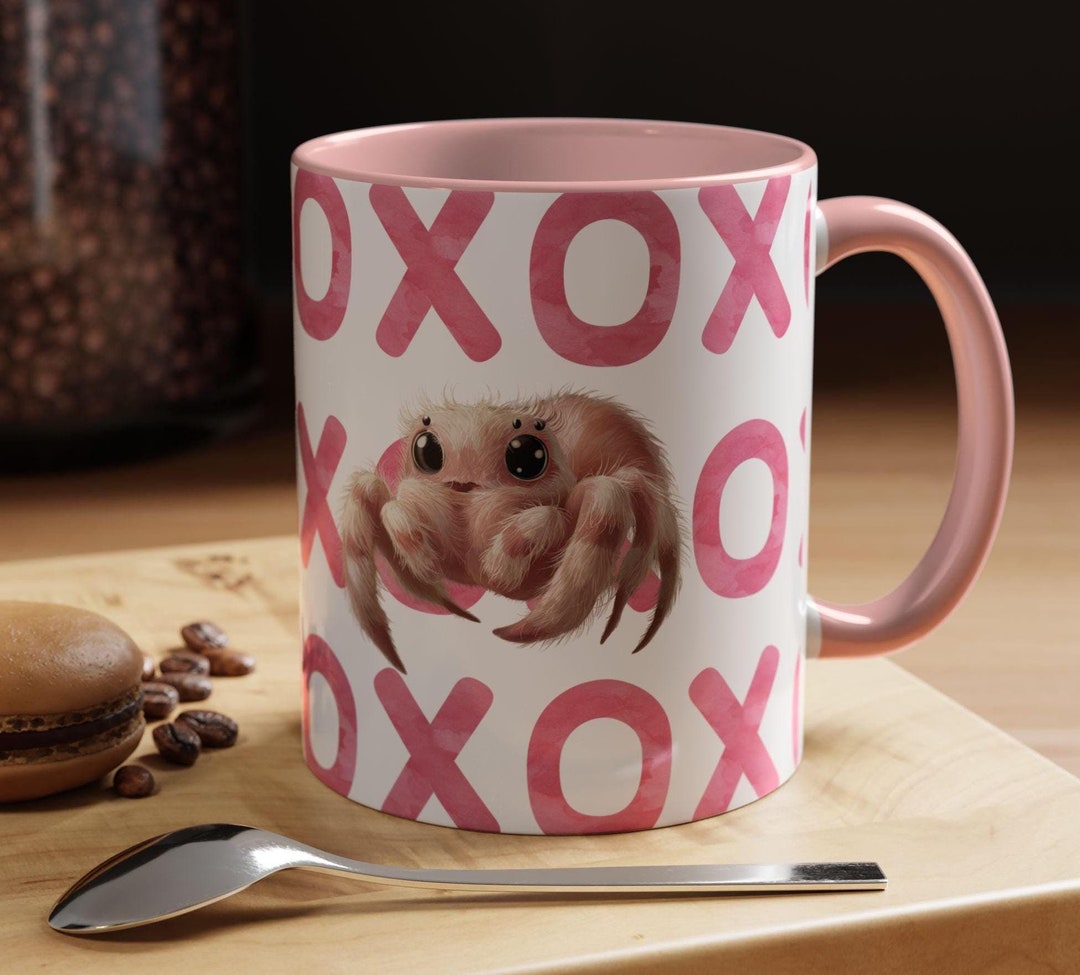 Jumping Spider Mug, Cute Spider Mom Gift, Creepy Cute Coffee Cup ...