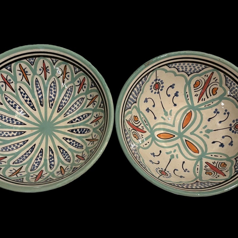 Moroccan Pottery - Etsy