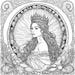 Princess Coloring Page - Etsy
