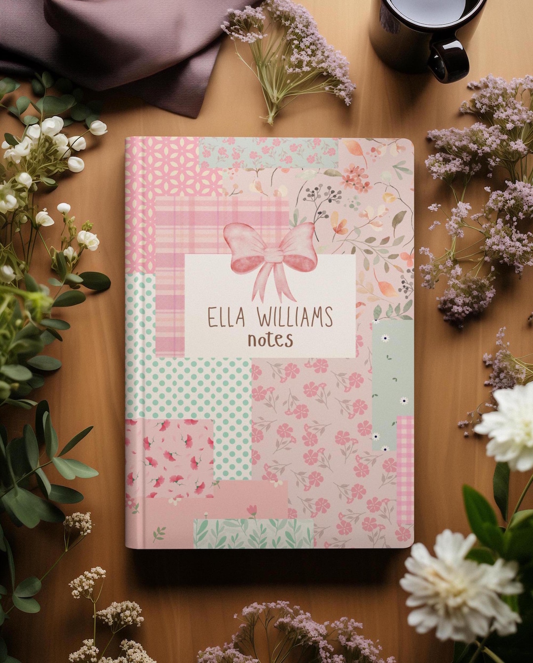Personalized Notebook, Custom Diary, Retro Travel Planner, Custom Diary ...