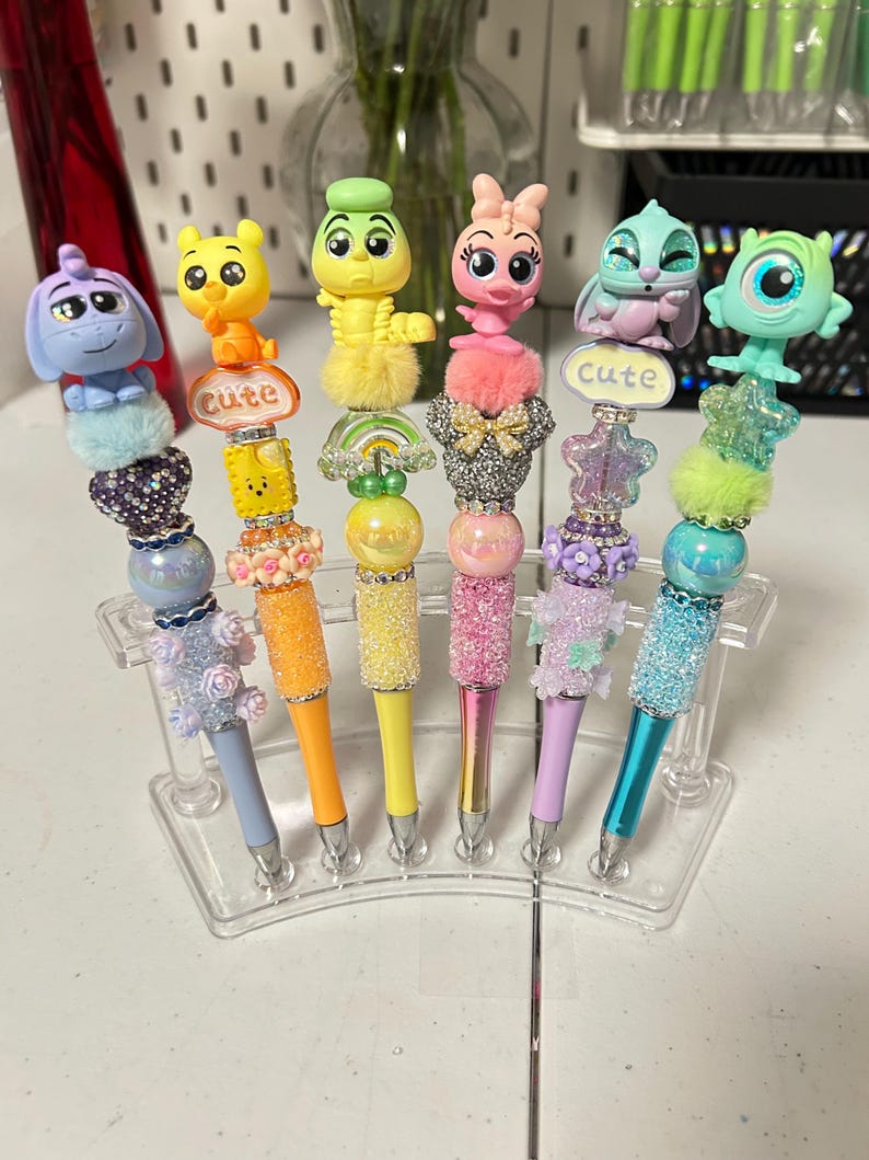 Disney Inspired Doorable Beadable Pens Beadable Items DIY Pens ...