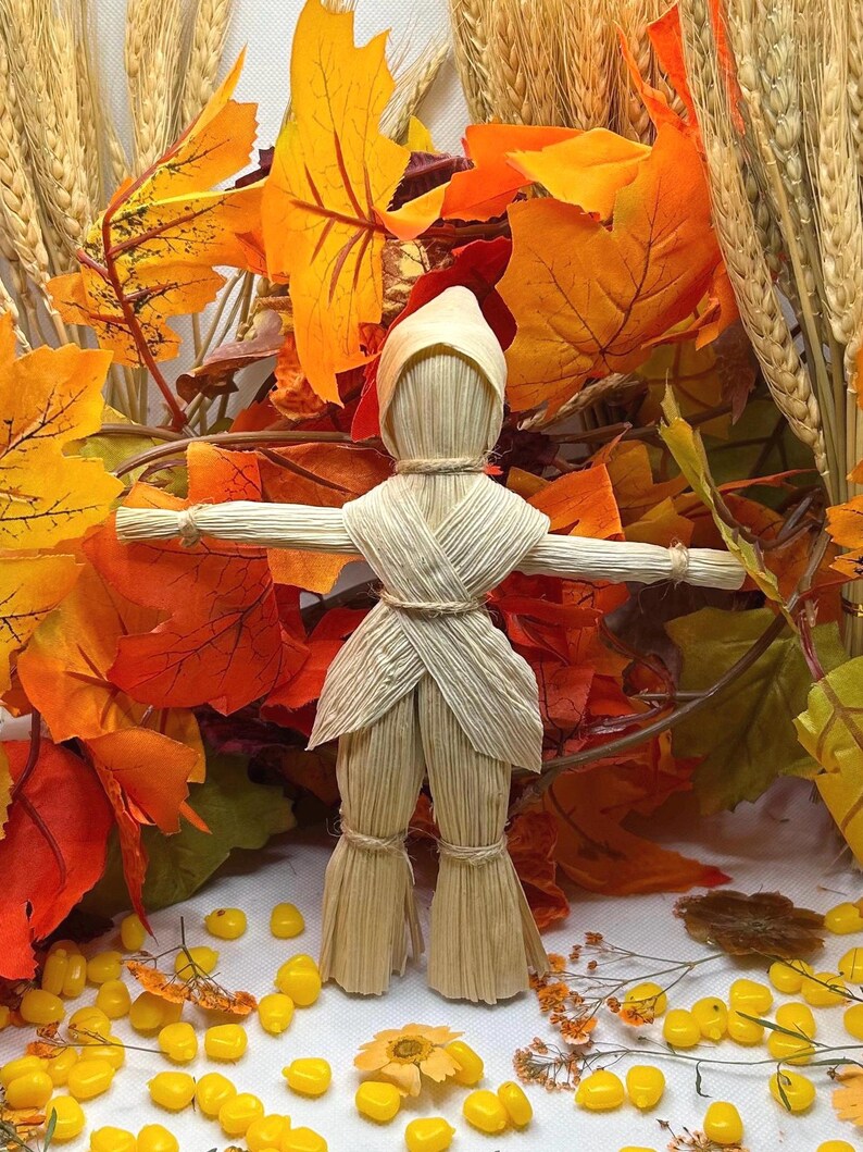 Corn Doll Man / Handmade / Corn Dolly / Harvest, Samhain, Pagan, Wicca ...