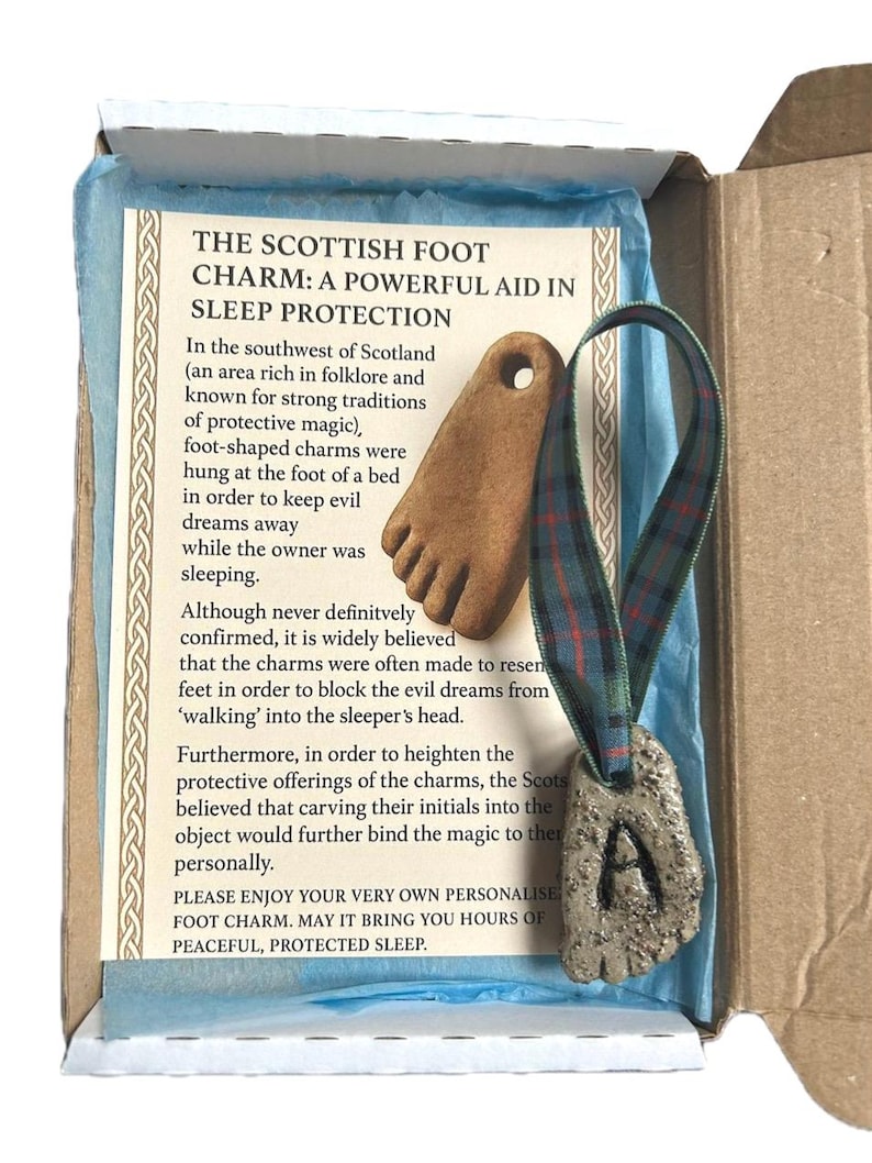 Scottish SLEEPING CHARM / Pagan/ Celtic/ Witch/ Magic/ Token/ Historic ...