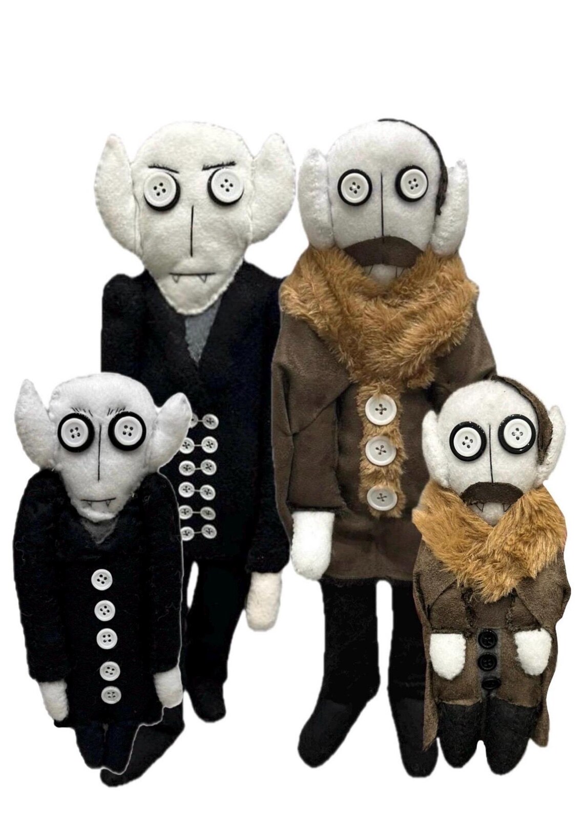 Handmade Nosferatu Orlok Large Doll / Vampire / Robert Eggers / Movie ...