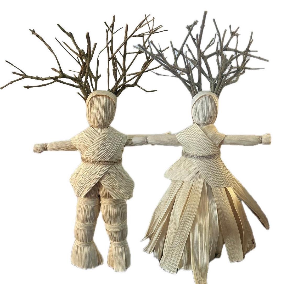 Corn Doll Gods Forest / Handmade / Corn Dolly / Harvest, Samhain, Pagan ...