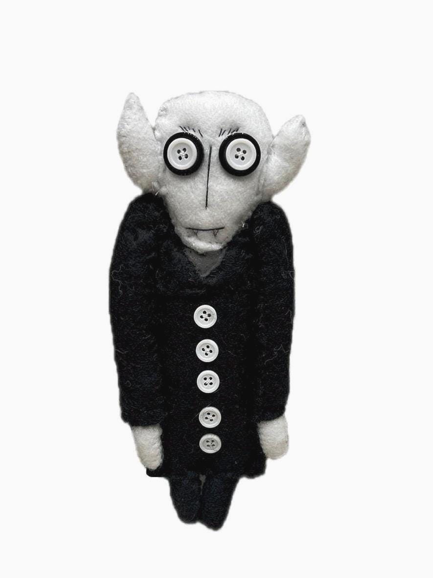 Handmade MINI Nosferatu Orlok Doll / Vampire / Robert Eggers / Movie ...